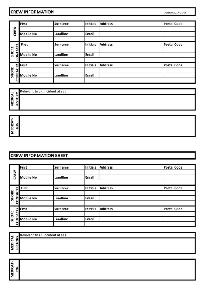 Useful forms | Poole Yacht Racing Association (PYRA)